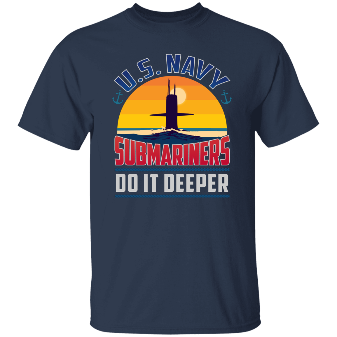 Submariners Do It Deeper T-shirt – Duty Station Swag