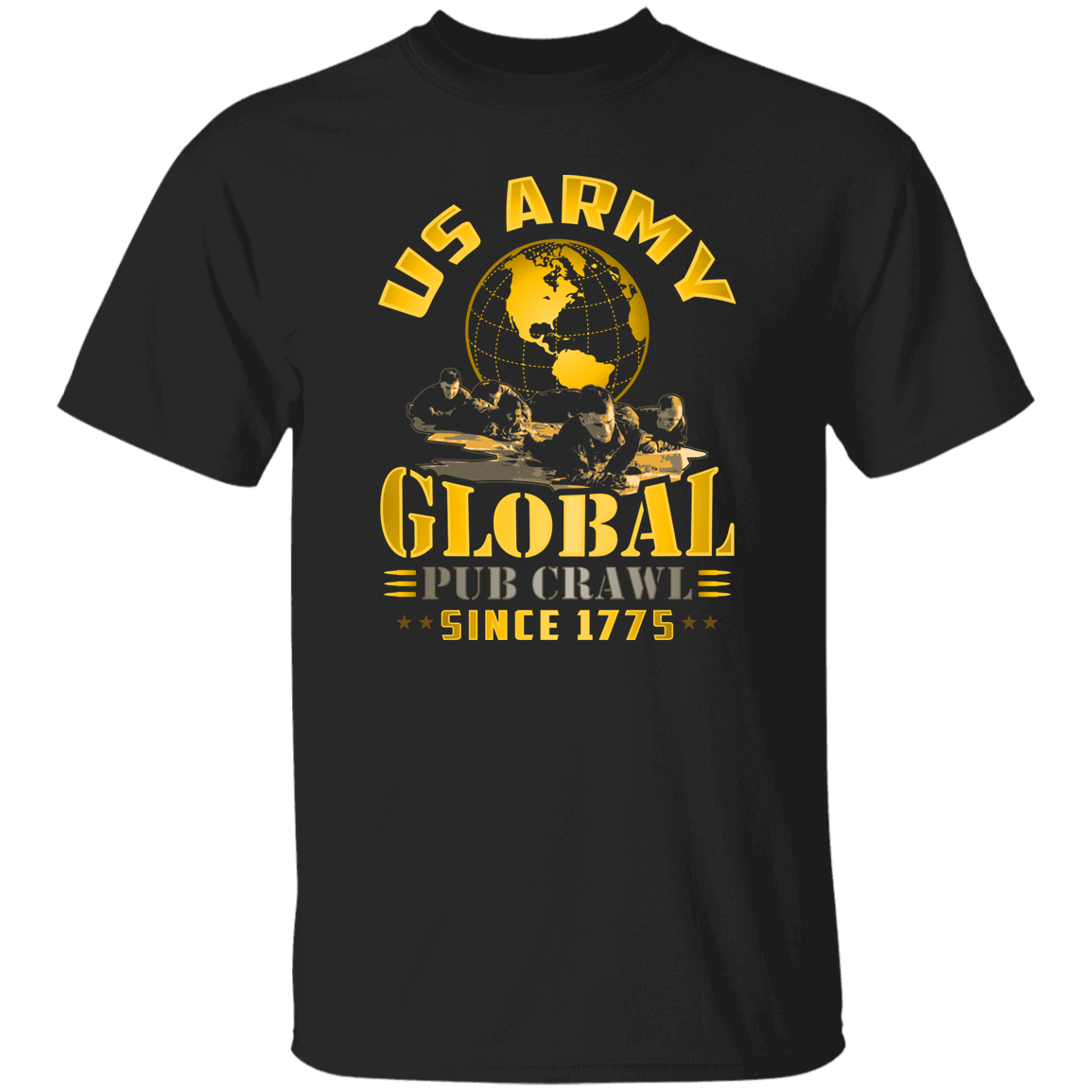 US Army Global Pub Crawl Tshirt – Duty Station Swag